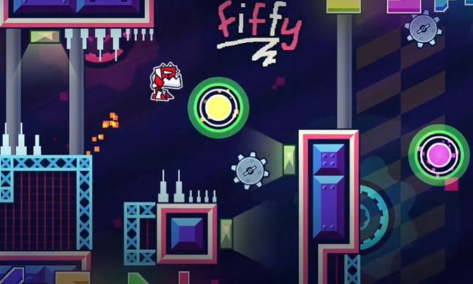 Geometry Dash Retro Blitz