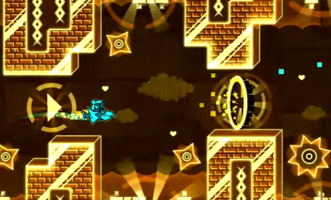 Geometry Dash Tiny Spaceship